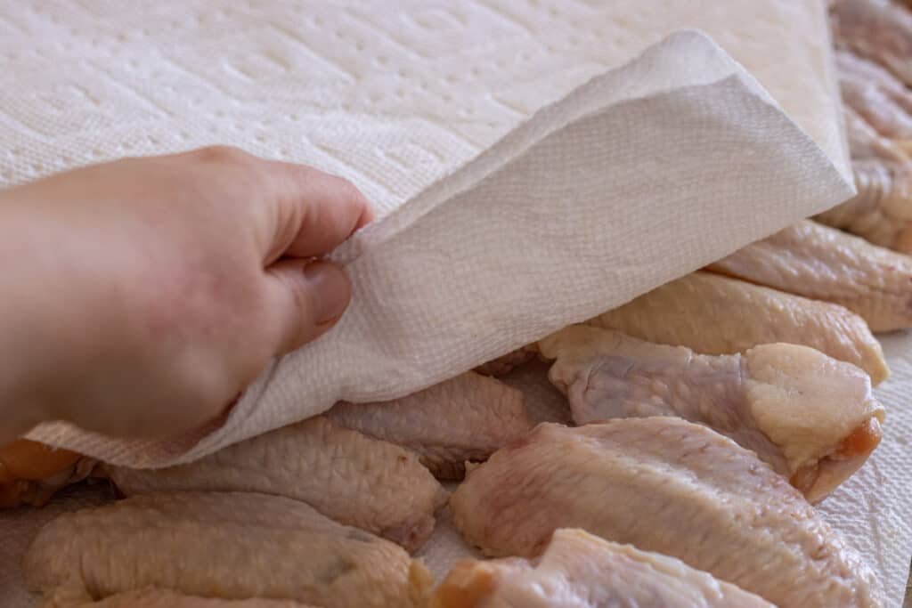 Baked Honey Sriracha Wings - This Home Kitchen