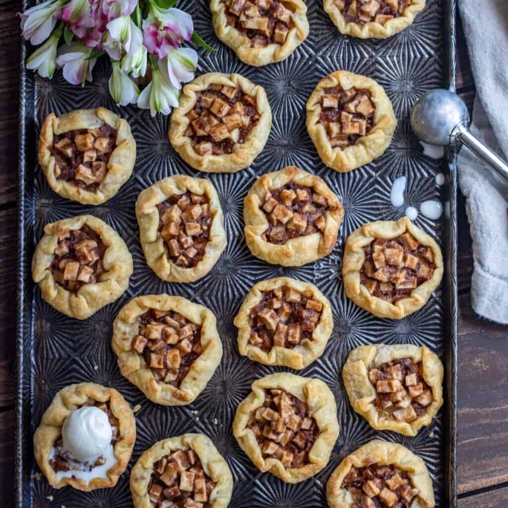 Mini Apple Galettes - This Home Kitchen