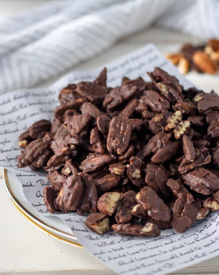 Chocolate Covered Pecans - This Home Kitchen