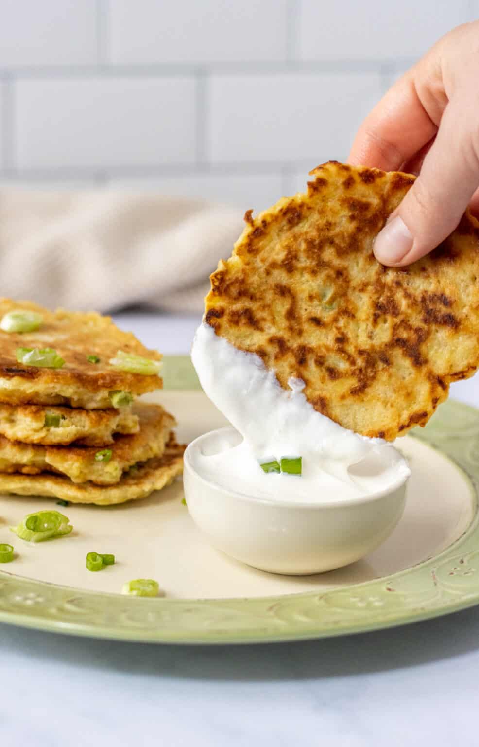 Potato Fritters - This Home Kitchen